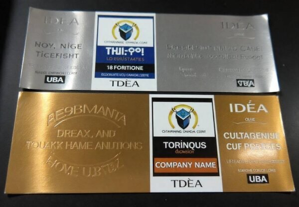 Metallic Labels | Premium Foil & Custom Label Printing